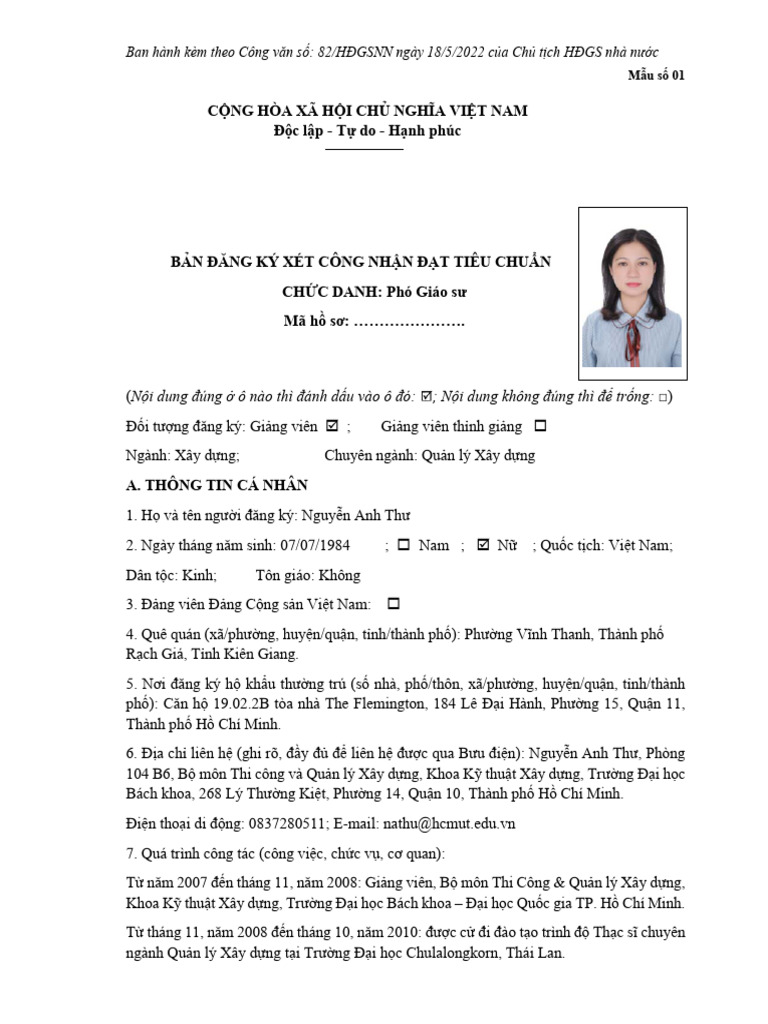 Nguyen Anh Thu | PDF