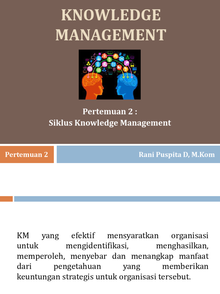Knowledge Management 2 | PDF
