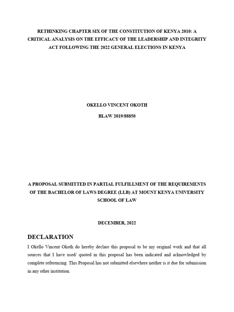 BLAW2019 88850 Vincent Okoth Okello | PDF