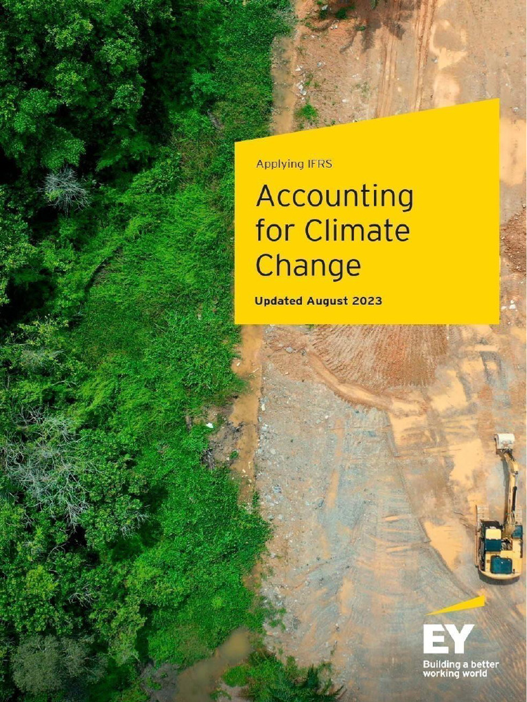 Ey Apply Ifrs Accounting For Climate Change August 2023 - v2 | PDF ...