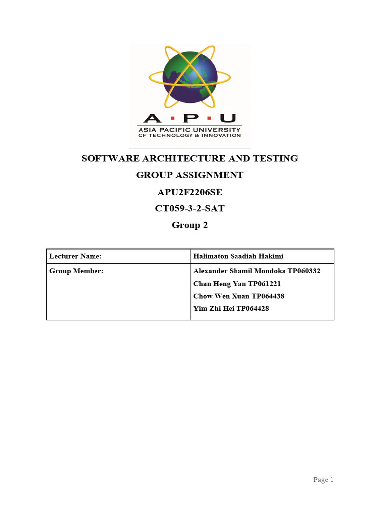 SAT Group Assignment (Group2) | PDF | Databases | Websites SAT Group Assignment (Group2) | PDF | Databases | Websites