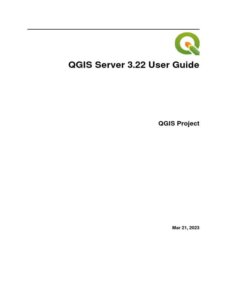 QGIS Server Guide for Developers | PDF | Web Server | Internet & Web