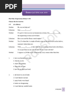 English Speaking Pattern | PDF