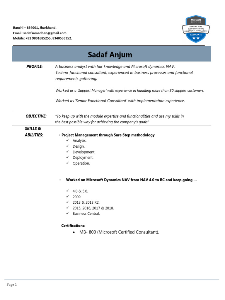 Sadaf Anjum | Download Free PDF | Business