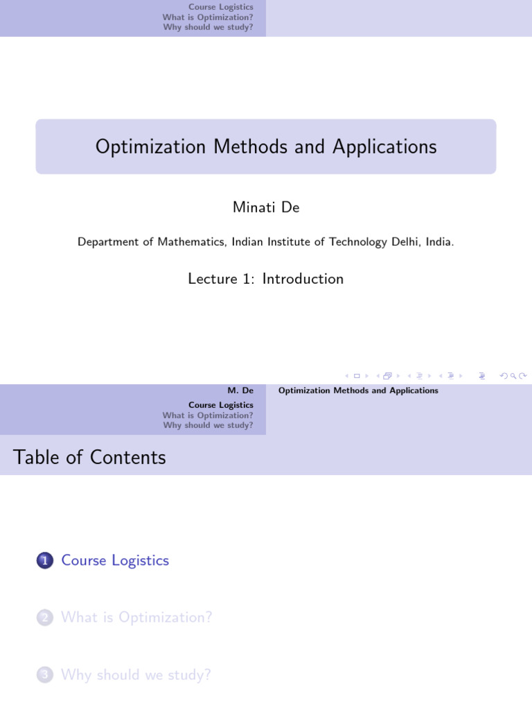Lect1 Optimization | PDF | Mathematical Optimization | Linear Programming Lect1 Optimization | PDF | Mathematical Optimization | Linear Programming