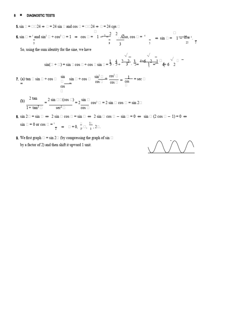 (8th) James Stewart - Student Solutions Manual, Chapters 1-11 For Stewart's Single Variable ...
