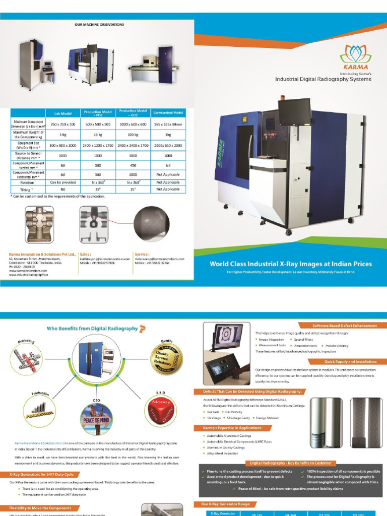 Aluminum X Ray Inspection System | PDF
