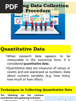 Data Gathering Procedure | PDF | Statistics | Methodology