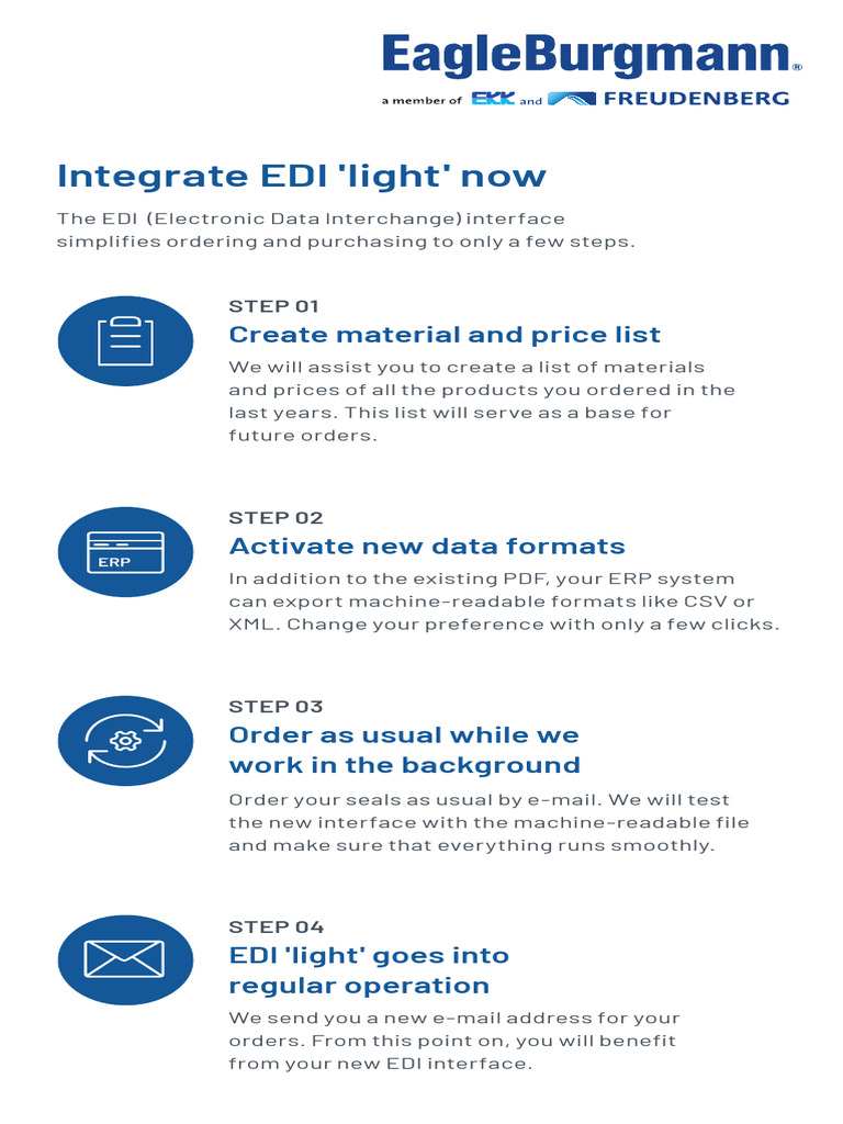 EDI 'Light' Integration Guide | PDF | Electronic Data Interchange | Data