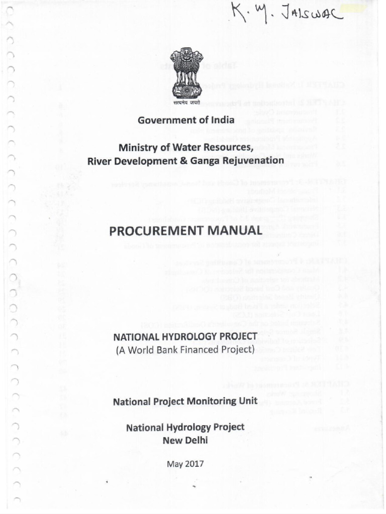 Procurement Manual | PDF