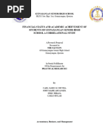 Financial Problem and Academic Performance of Grade 10 Students in ...