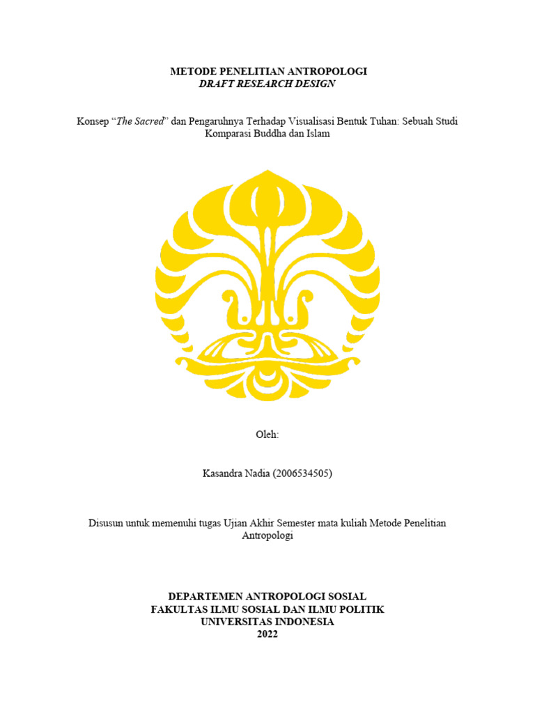 Kasandra Nadia - 2006534505 - UAS MPA Proposal Penelitian | PDF