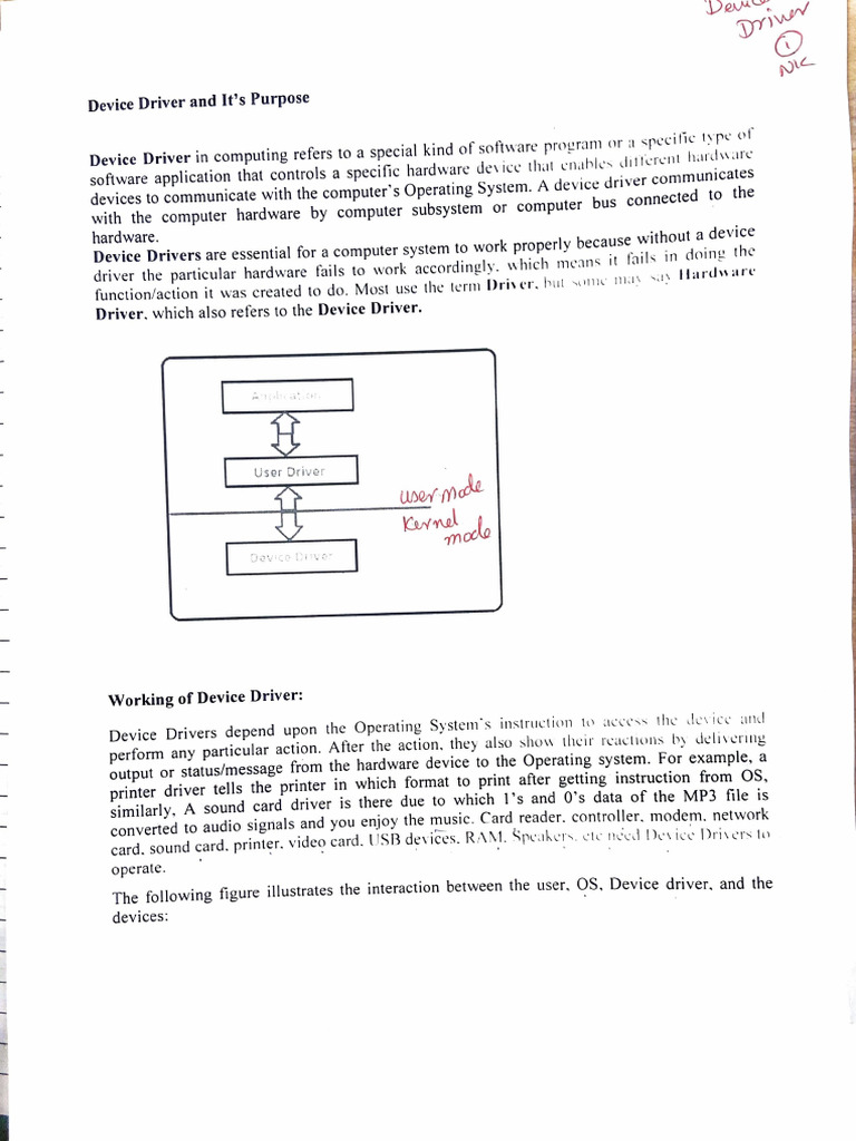 Device Drivers Embedded System | PDF