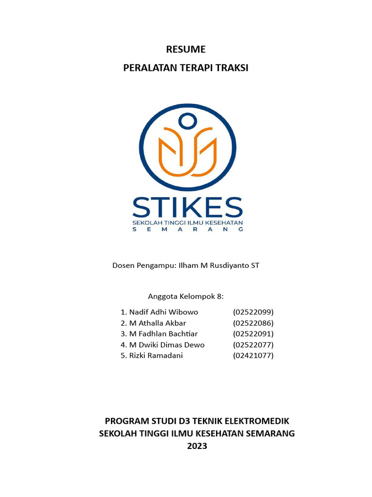 Alat Terapi Traksi untuk Nyeri Punggung | PDF