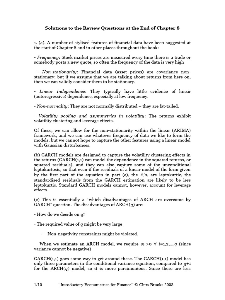 Chapter8 Solutions | PDF | Statistical Theory | Probability Theory
