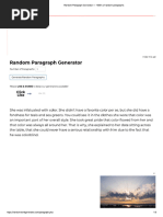 Creative Uses for Random Paragraphs | PDF | Career & Growth | Language ...