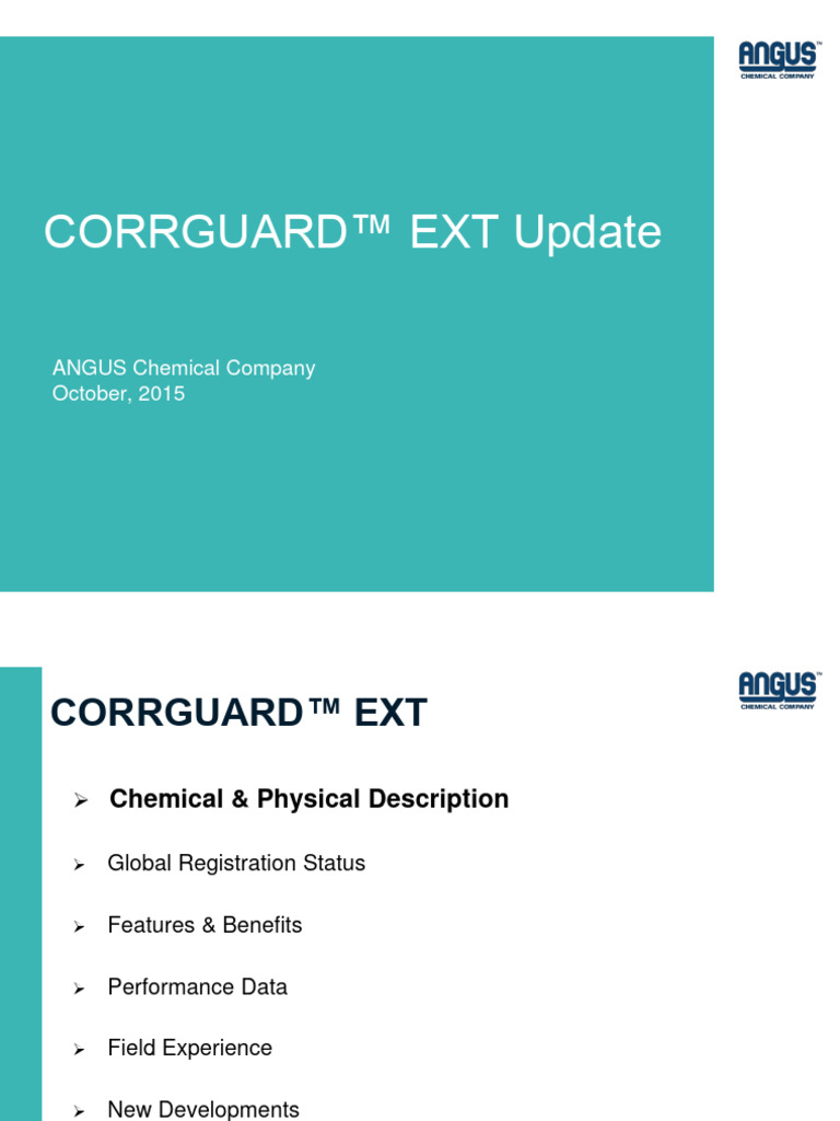 Corrguard Ext | PDF | Colony Forming Unit | Corrosion