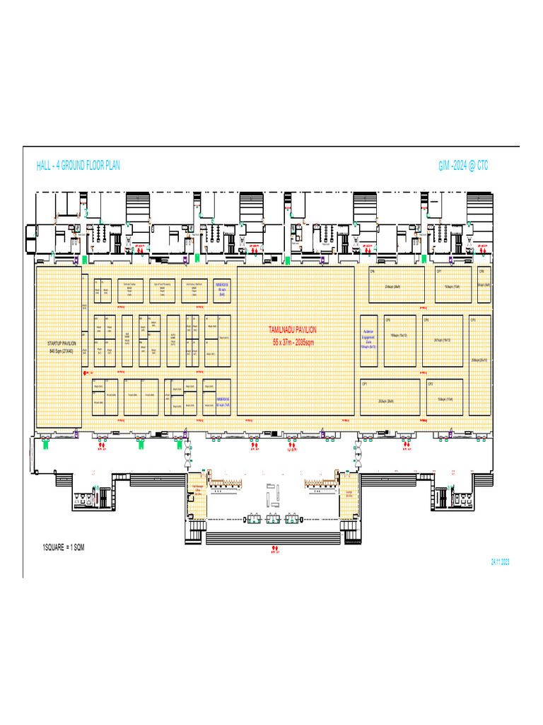 TNGIM - Hall Layout | PDF