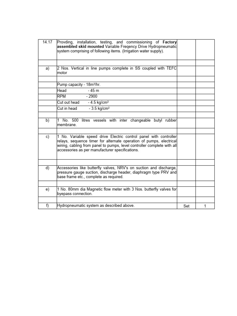 Enquiry - STP Hydro Pneumatic System | PDF | Technology & Engineering