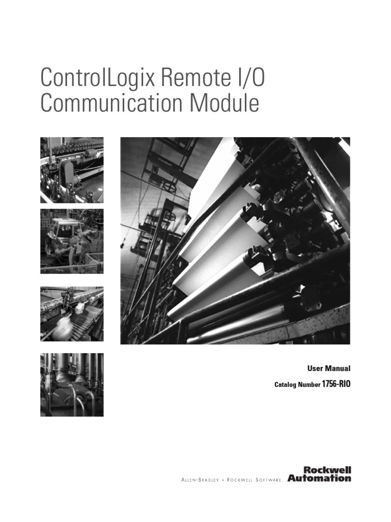 Controllogix Remote I/O Communication Module: User Manual | PDF | Input ...