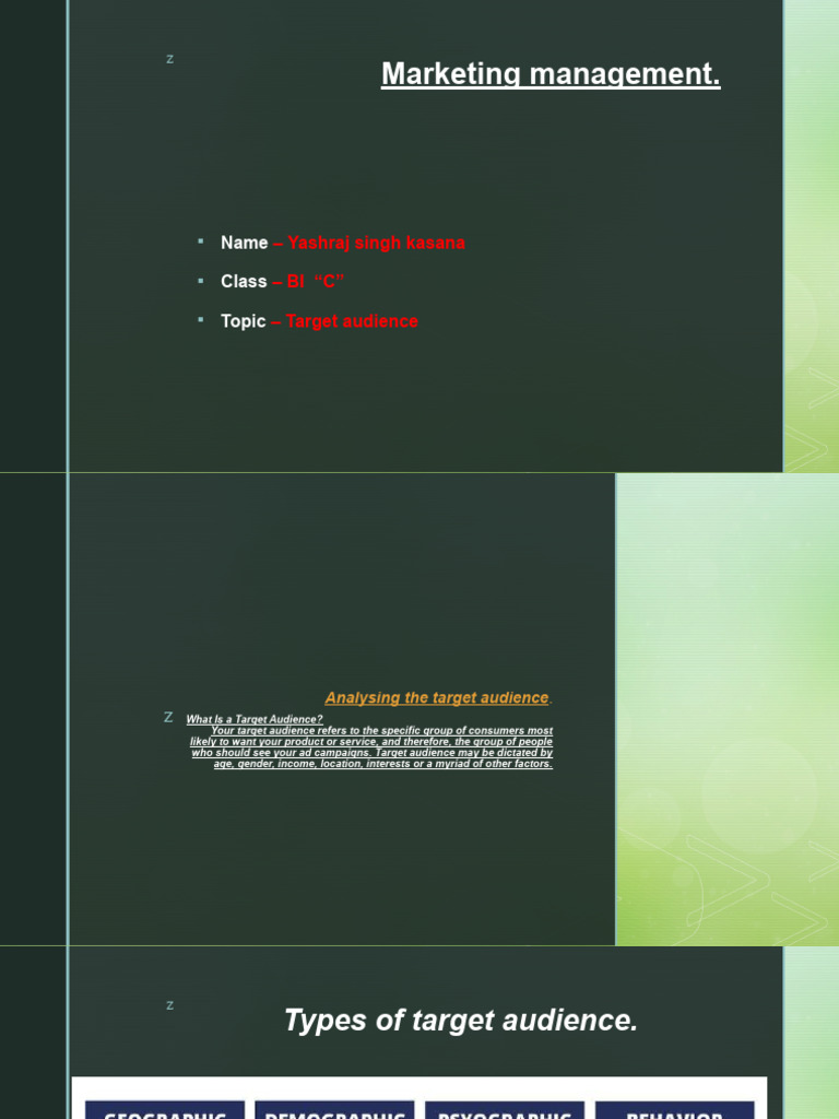 Marketing Management. | PDF