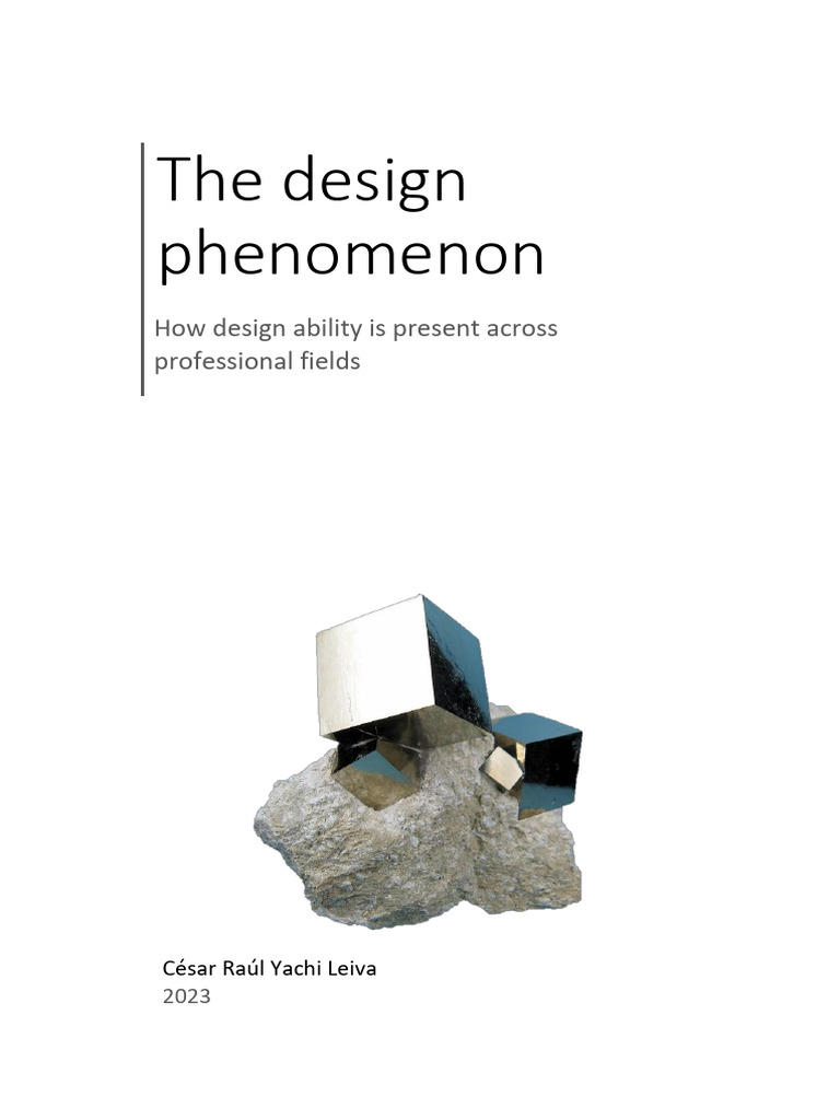 The Design Phenomenon | Download Free PDF | Design | Science