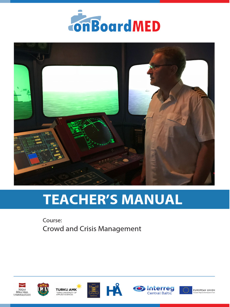 Teachers Manual - Crowd and Crisis Management | PDF | Emergency | Teachers