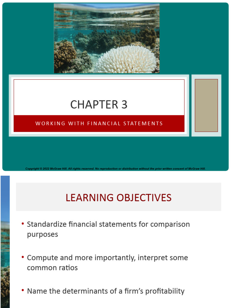Finance 13e CH03 PPT | PDF | Financial Ratio | Return On Equity