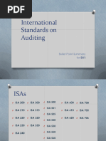 List of ISA Standards | PDF | Audit | Financial Audit
