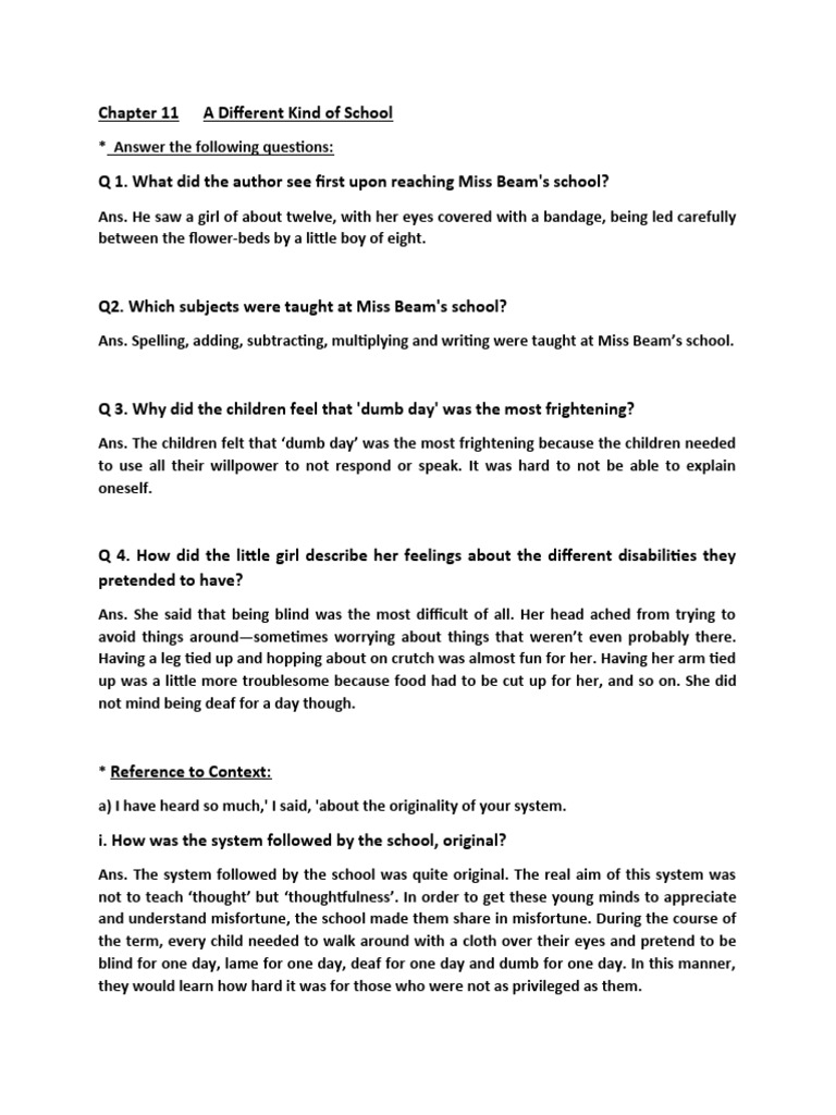 L-11 A Different Kind of School (1) - If You Want It Then Take It's Bri ...