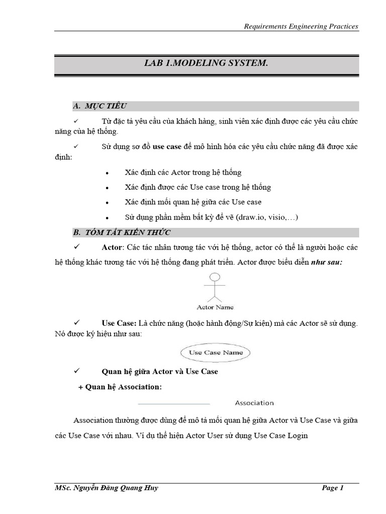 Lab 1.modeling System.: A. M C Tiêu | PDF