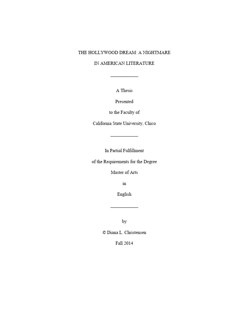 Christensen Thesis FINAL 2 | PDF | Walden | Henry David Thoreau
