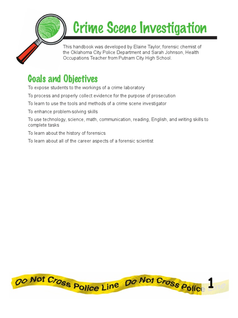 Forensics Sample | Crime Scene | Forensic Science