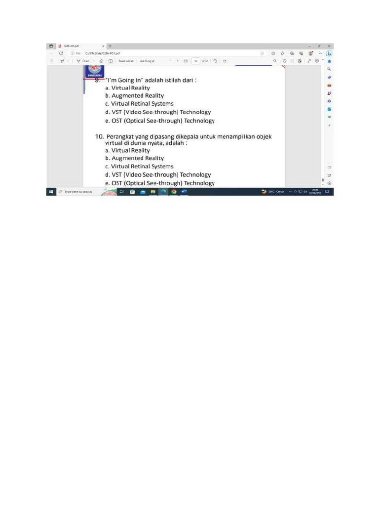 Upay Sutisna P1 VR | PDF