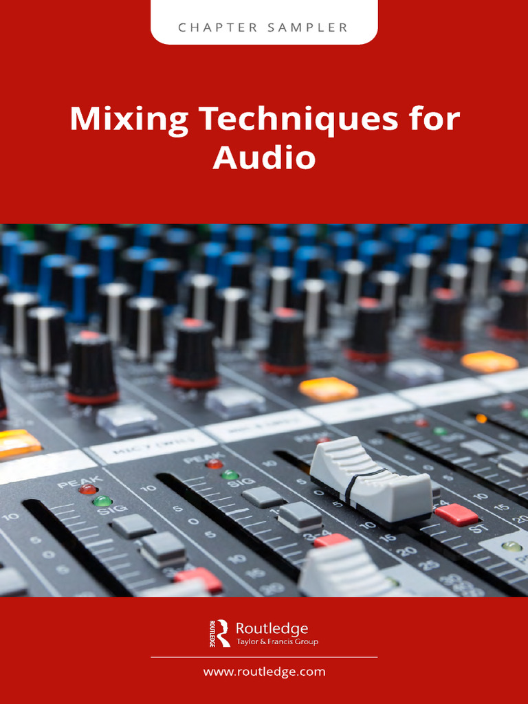 Mixing Techniques For Audio - FINAL Min | PDF | Thought | Consciousness