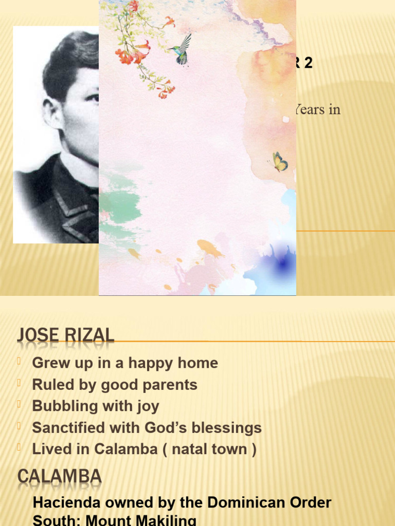 Dokumen - Tips Jose Rizal Chapter 2 | PDF