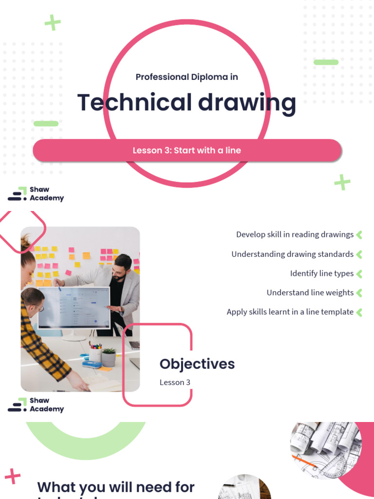Technical Drawing - Module 1 - Lesson 3 - Webinar Slides | PDF ...