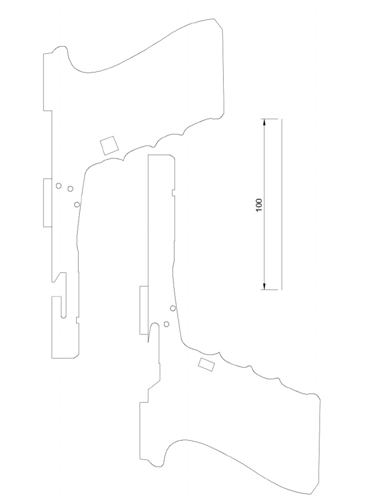 BLOWBACK Glock 34 Templates Grip 2 | PDF