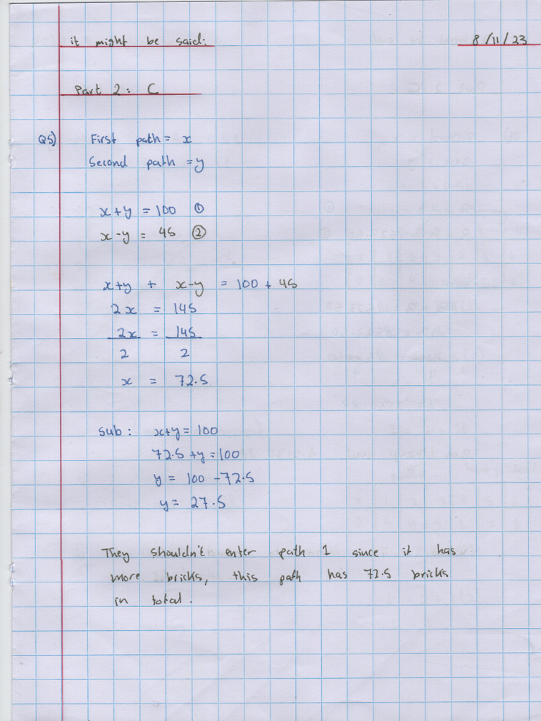 Math Assignment | PDF