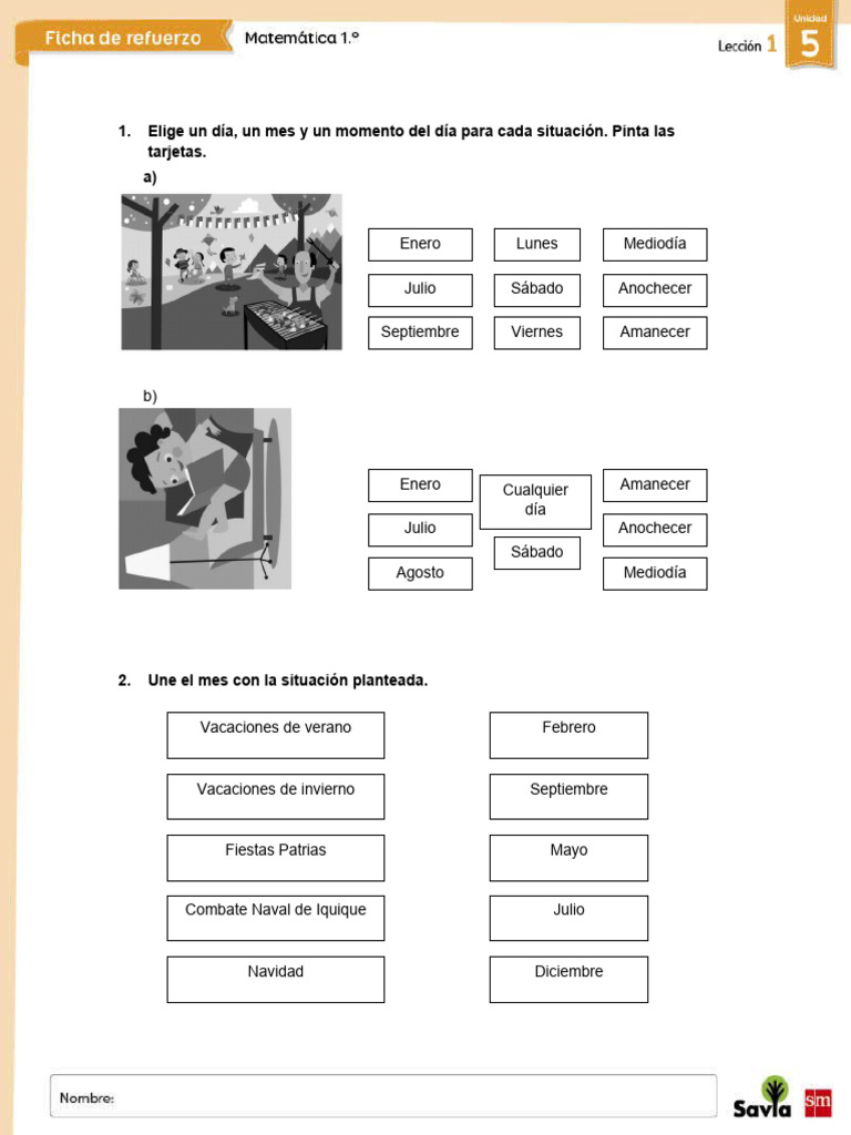 Refuerzo 1 U5 l1 | PDF