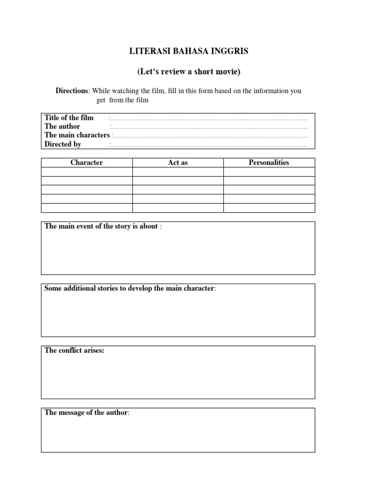 Review Text (LKPD) | PDF | Games & Activities