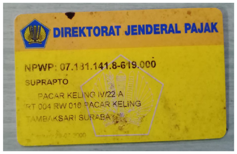 NPWP Pemohon-Direktur Edit | PDF