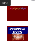 Triadan Tooth Numbering Guide | PDF | Dental Anatomy | Dentistry