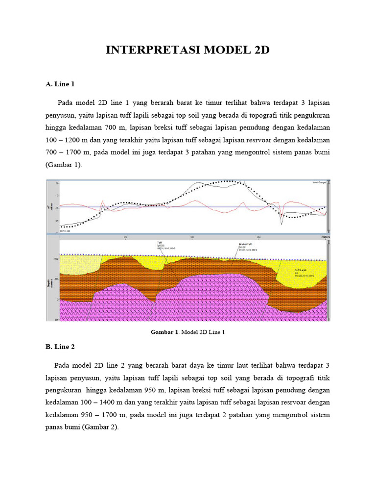 Analisis Model 2D Geologi | PDF | Sains & Matematika