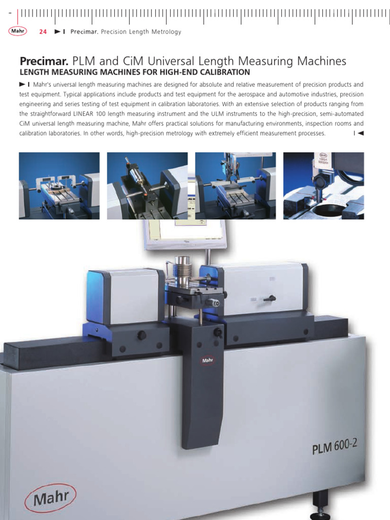 Mahr Federal 828 Ultra High Precision Motorized Length Meaauring ...