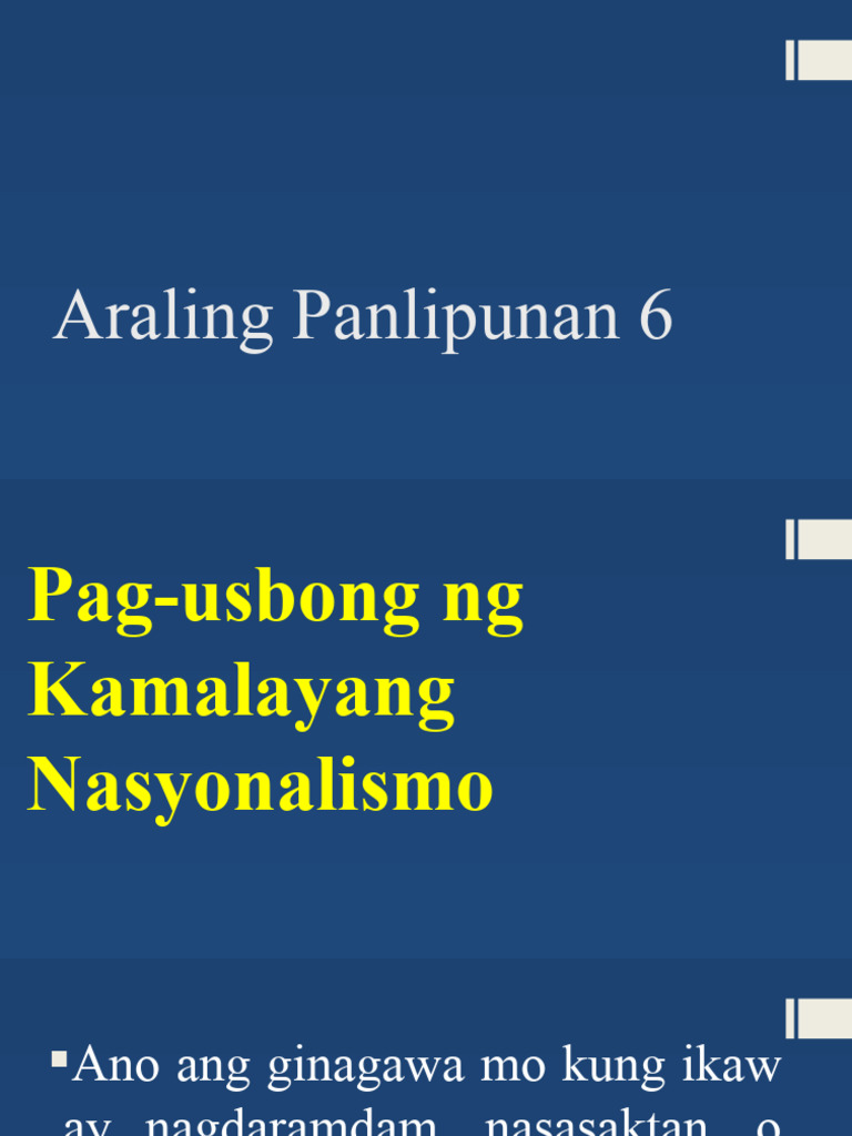 Araling Panlipunan 6 | PDF
