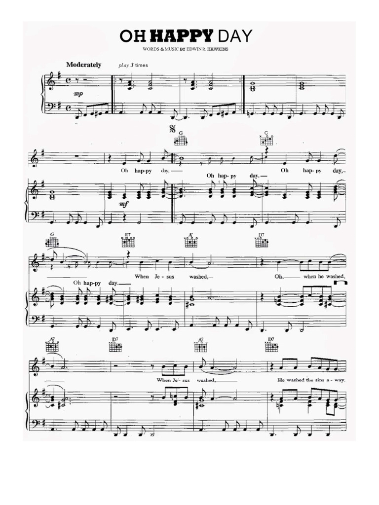 Oh Happy Day | PDF