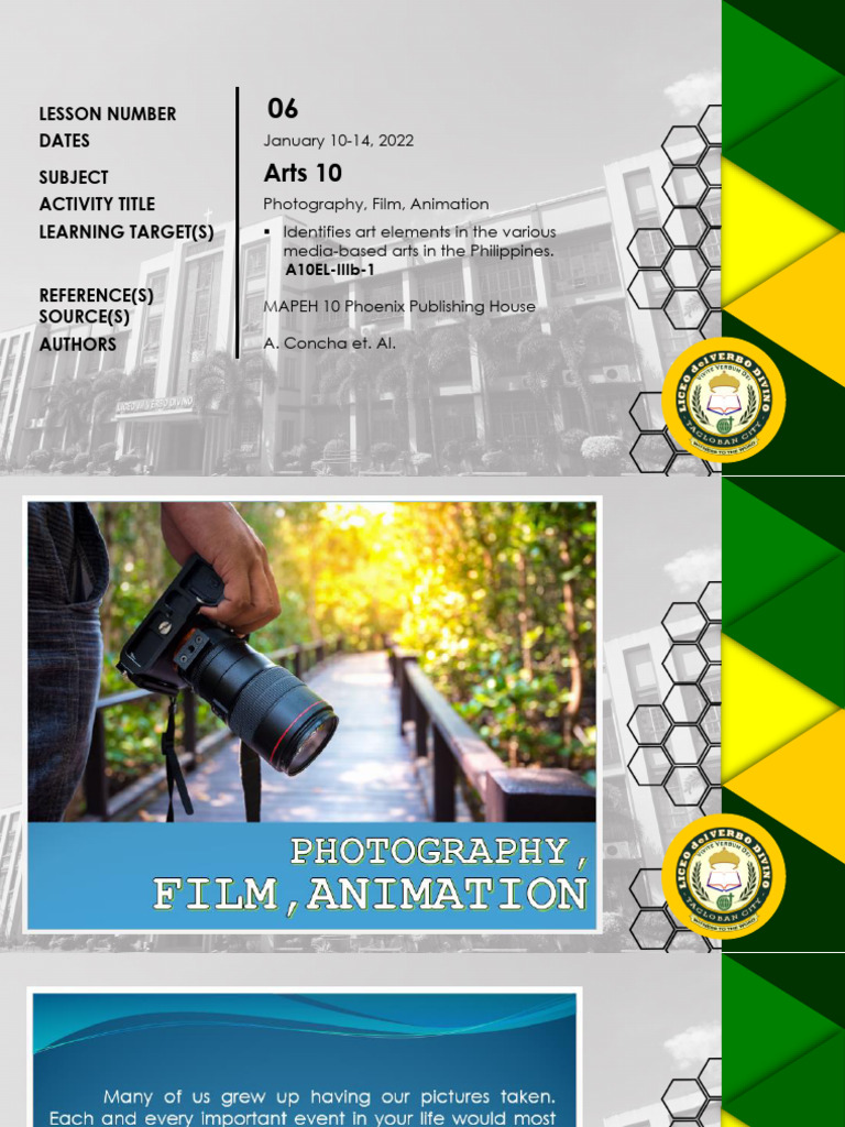 Grade 10 Arts (Lesson 6) | PDF