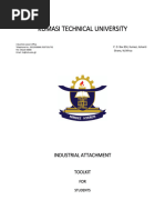 Industrial Attachment Report Writing Sample | PDF