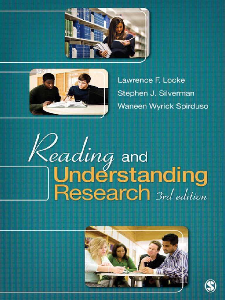 Reading and Understanding Research Third Edition | PDF | Qualitative ...